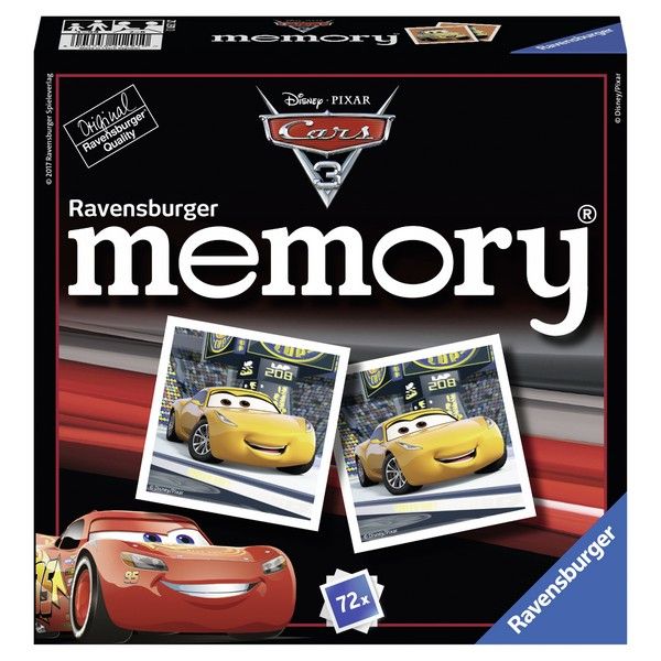 Ravensburger društvena igra Cars memorija RA21291 | ODDO igračke