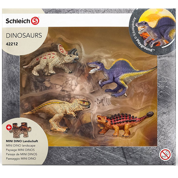 Schleich Mali dinosaurus sa podlogom od puzli 42212 | ODDO igračke