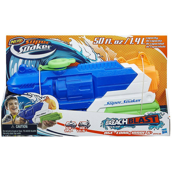 Nerf Super Soaker Breach Puška Na Vodu B4438 | ODDO igračke