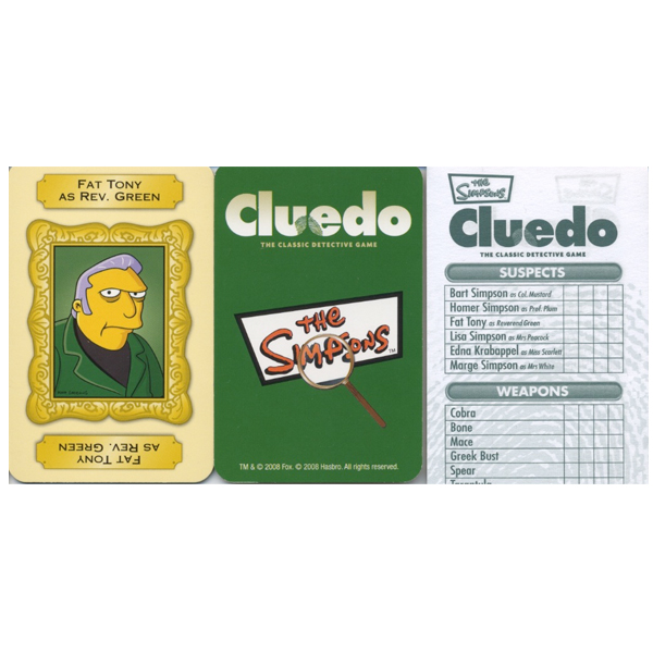 Društvena igra CLUEDO Simpsons 40766 HR | ODDO igračke