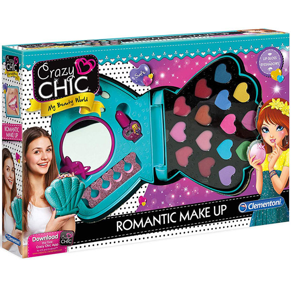 Šminka set Crazy Chic Romantic paleta CL15240 | ODDO igračke