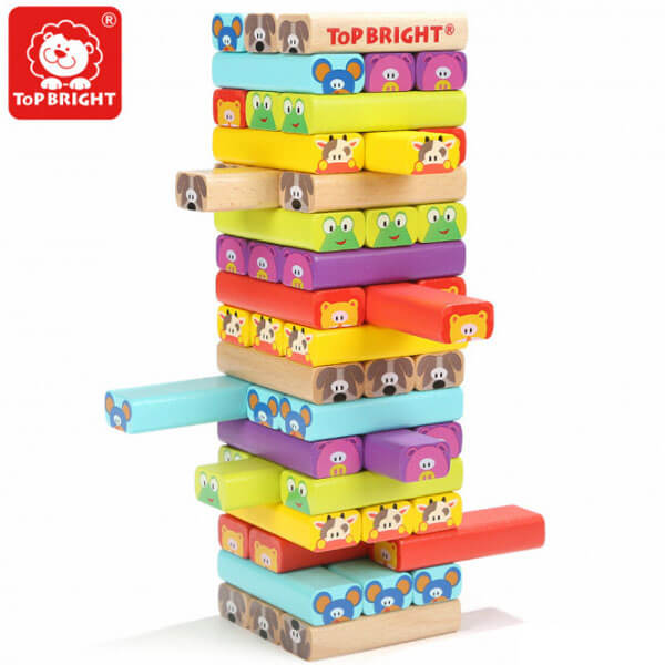 Društvena igra Jenga Životinje Top Bright TB120314 | ODDO igračke
