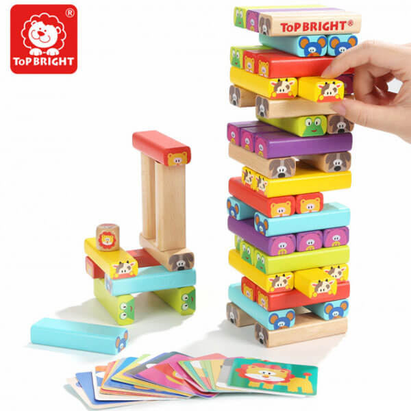 Društvena igra Jenga Životinje Top Bright TB120314 | ODDO igračke
