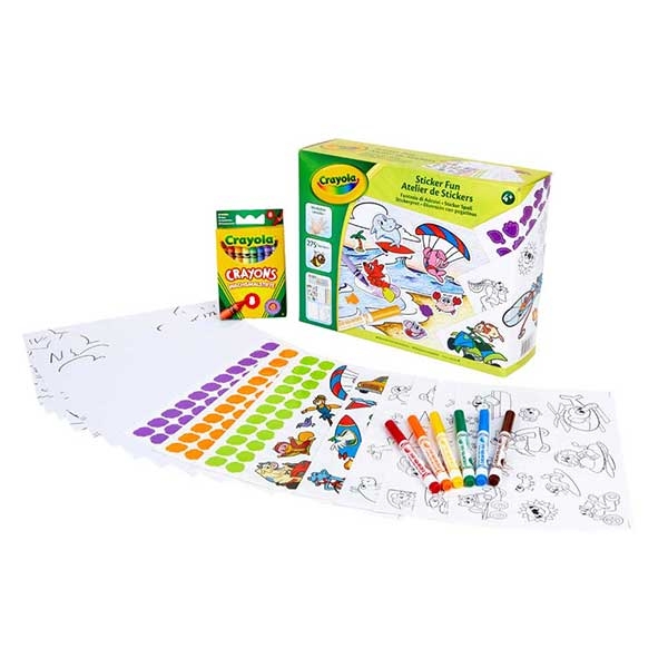 Crayola Sticker fun set GA256278 | ODDO igračke