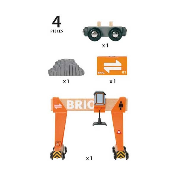 Pokretni kran Brio BR33732 | ODDO igračke