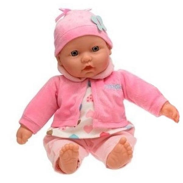 Cute Baby Lutka beba sa priborom za jelo 02028Z | ODDO igračke