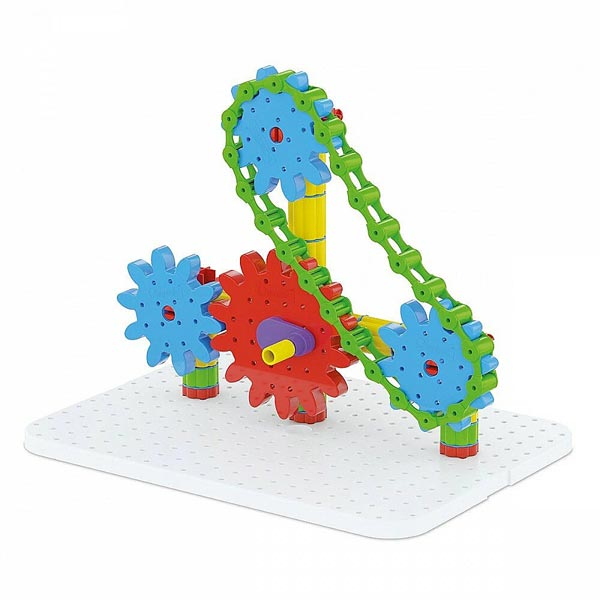 Quercetti Georello Tech Starter Set Construction of Gears Set zupčanici ...