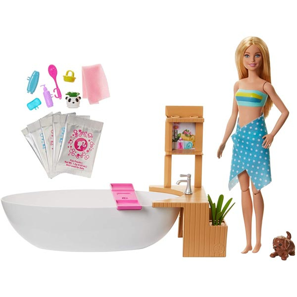 Barbie SPA set u kupatilu GJN32 | ODDO igračke