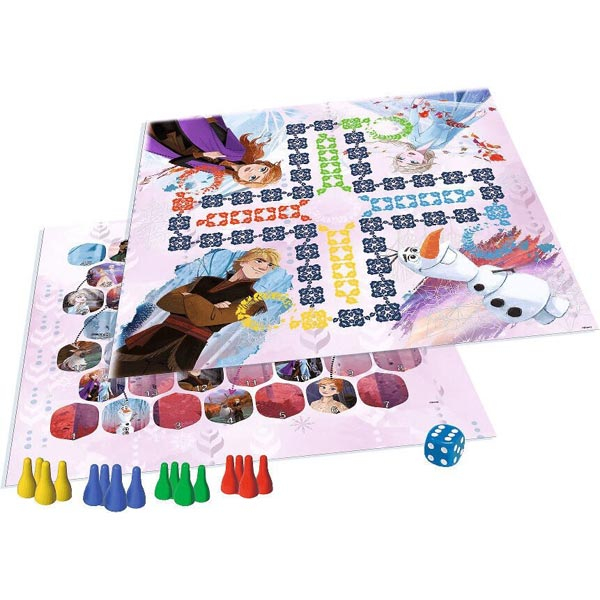 Društvena igra Trefl Frozen 2u1 Ludo/Zmije i merdevine 02068 | ODDO igračke