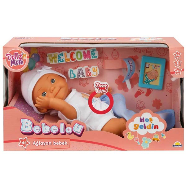 Lutka beba 30cm Bebelou crying 026199 | ODDO igračke