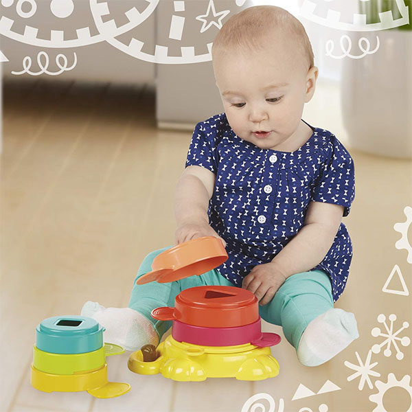 Edukativna igra slaganja Playskool Stack n Stow Cups B0501 | ODDO igračke