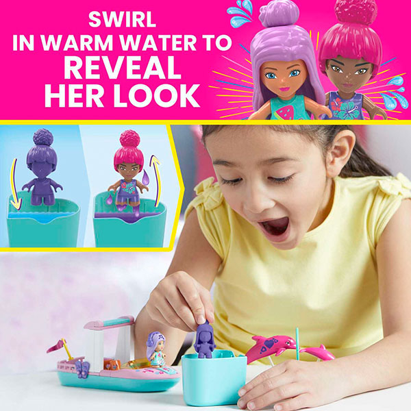 Barbie set Mega Color Reveal Dolphin Adventure HHW83 | ODDO igračke