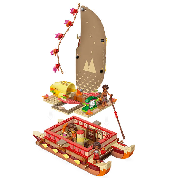LEGO Disney Princess Moanas Adventure Canoe LE43270 | ODDO igračke